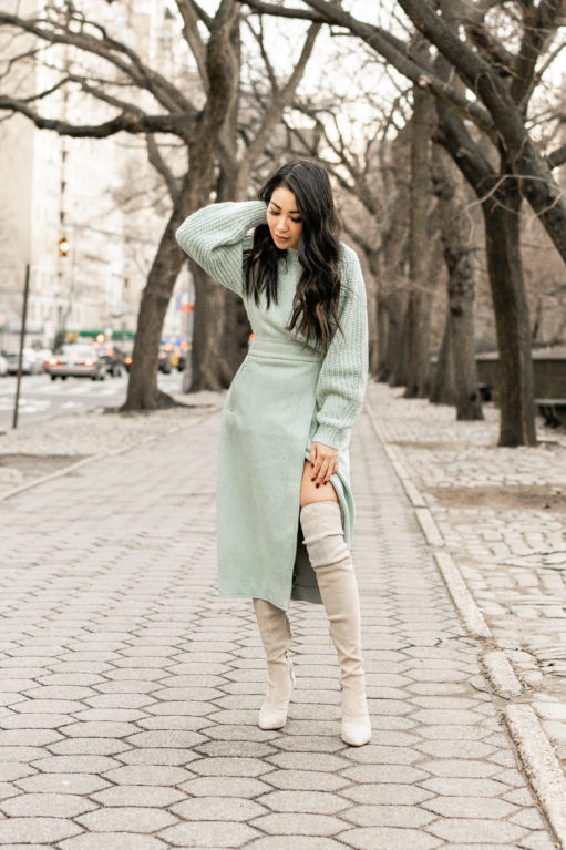 Winter in Mint and Lavender - Wendy's Lookbook