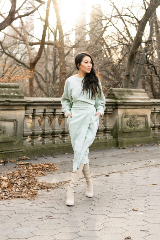 Winter in Mint and Lavender - Wendy's Lookbook